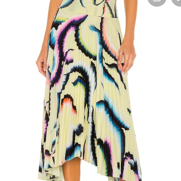 A.L.C. | Skirts | Alc Sonali Skirt In Yellow Multi Brand New With Tag ...